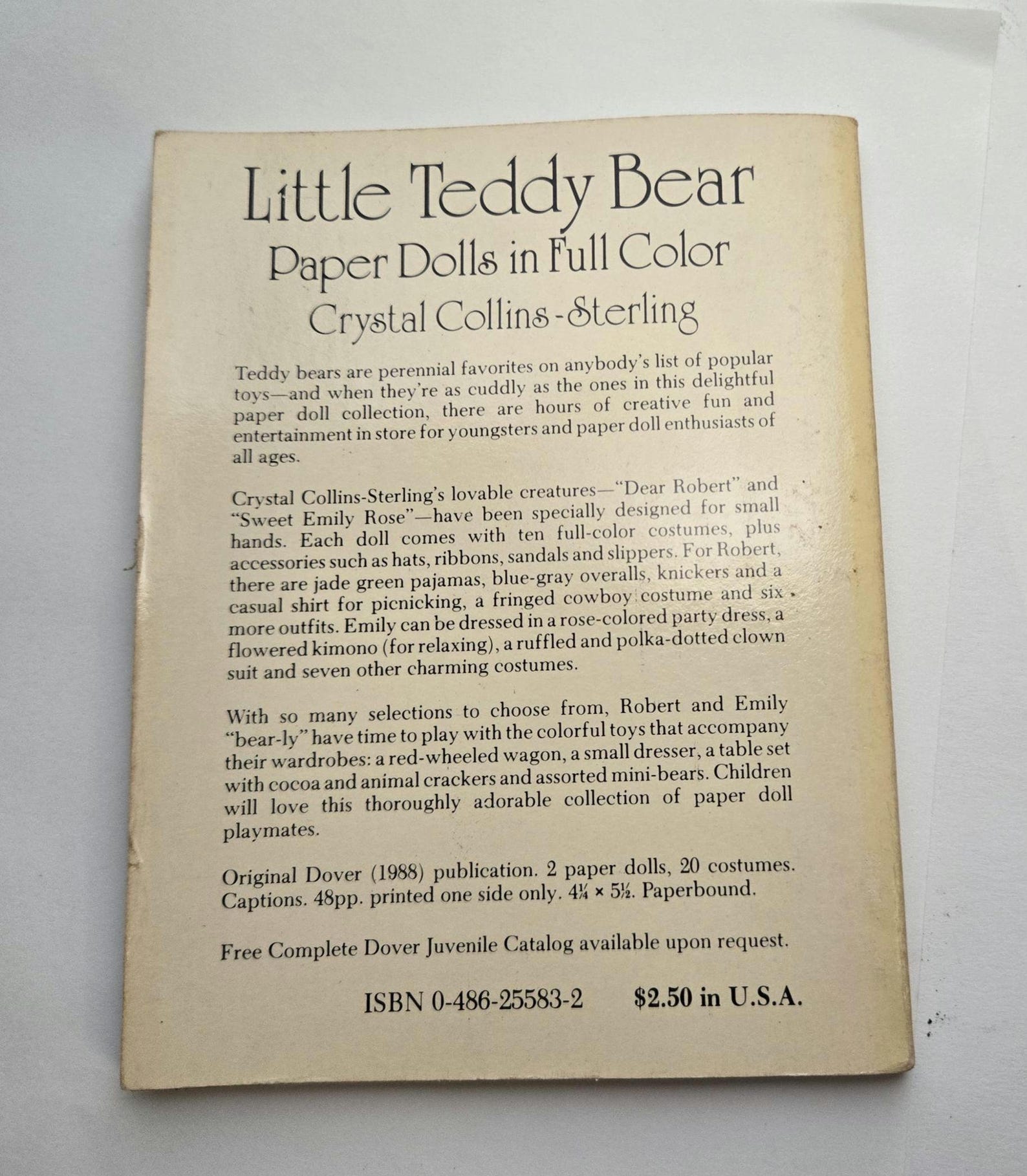 1982-1988 Dover Paper Doll Books and Coloring Book - Etsy