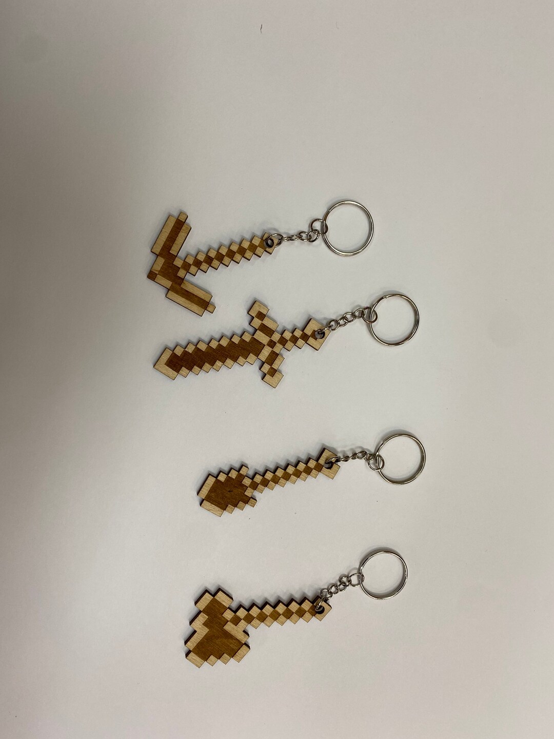 Minecraft-inspired Keychains – Customizable, Unique Gift for Gamers! - Etsy