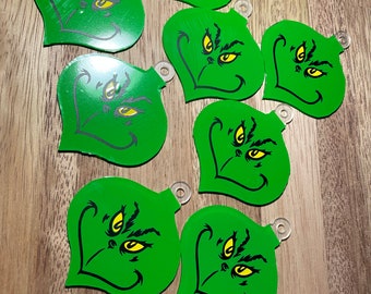 Grinch Lightbulb Ornaments - Etsy