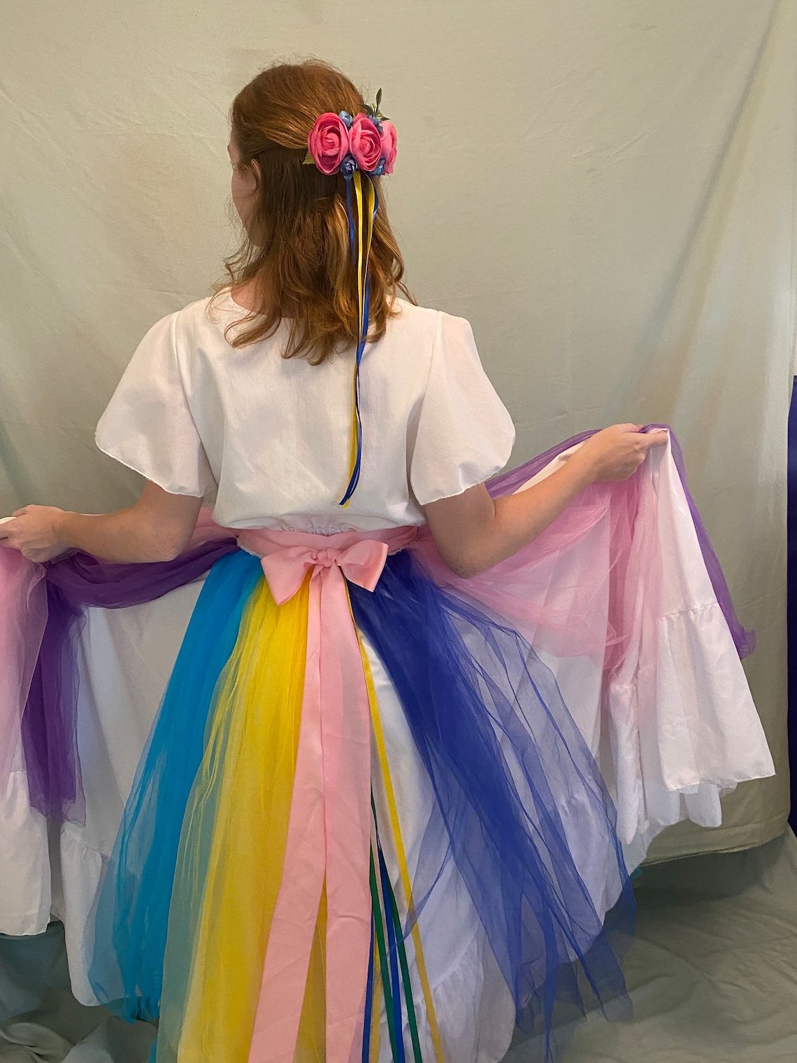 Maypole Dance Dress Renaissance Cosplay Costume - Etsy