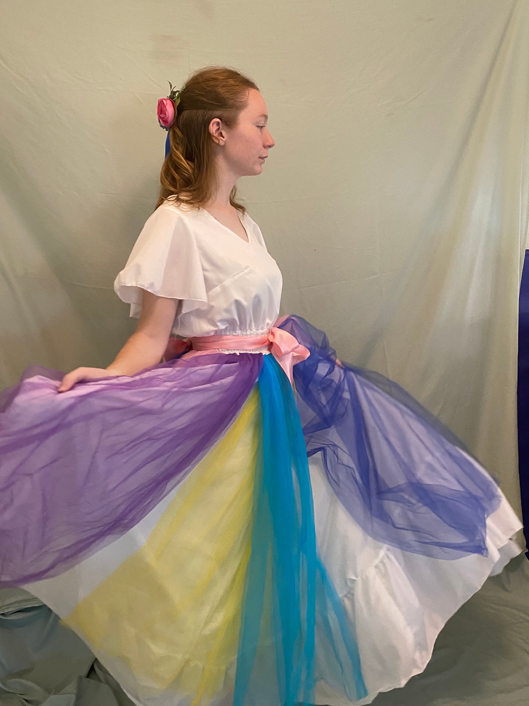 Maypole Dance Dress Renaissance Cosplay Costume - Etsy