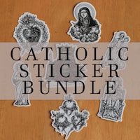 Catholic Sticker Bundle - Etsy