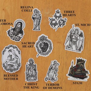 Catholic Sticker Bundle - Etsy