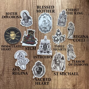 Catholic Sticker Bundle - Etsy