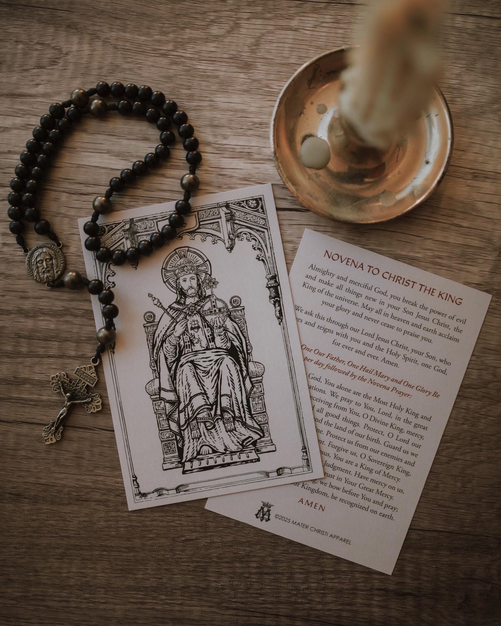 4x6 Christ the King Prayer Card - Catholic Holy Card - Catholic Prayer ...