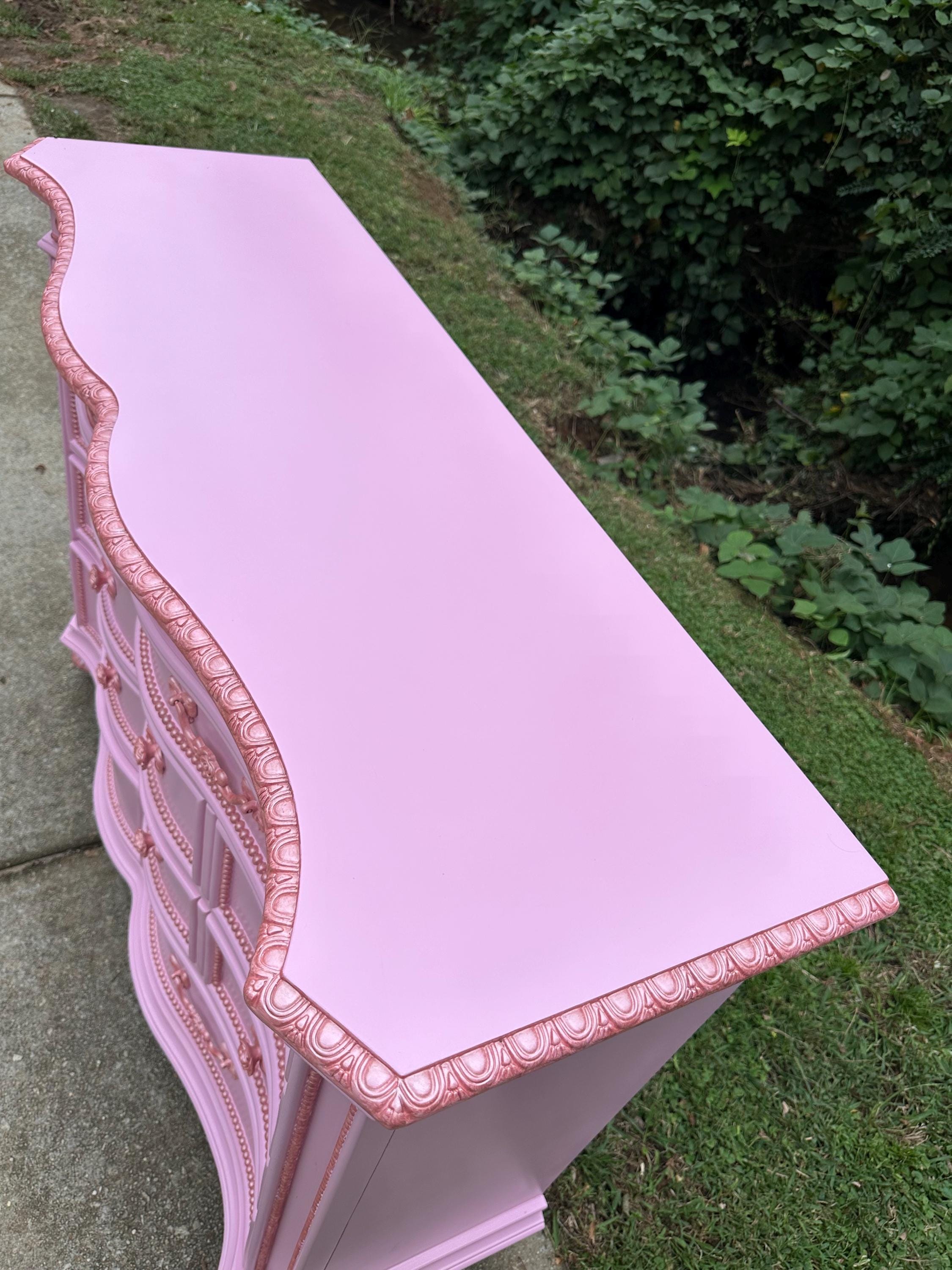 Disney Princess Fairytale Pink 8 Drawer Dresser - Etsy