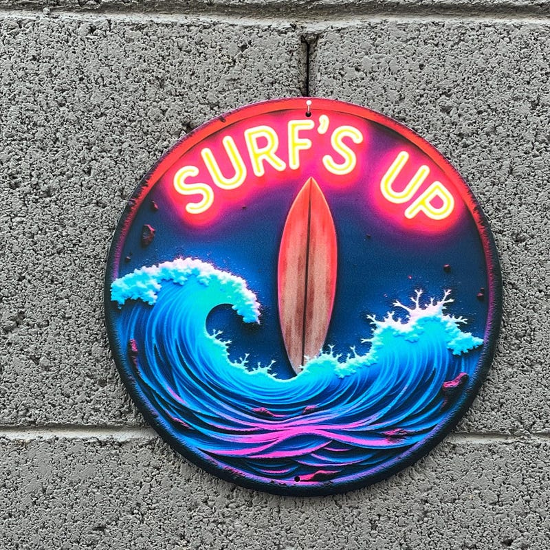 Surf Sign - Etsy