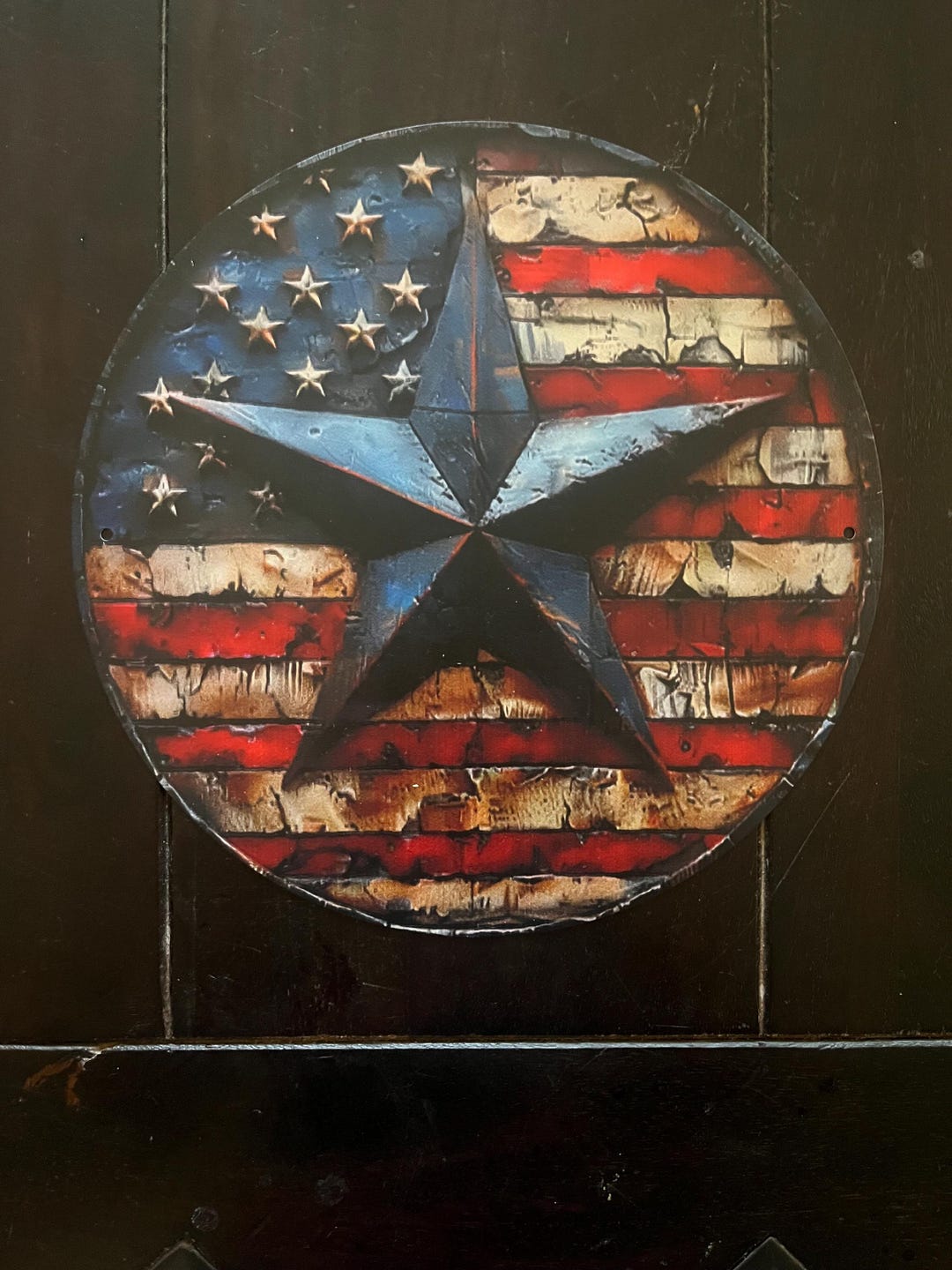 Texas Star Metal Sign - Etsy