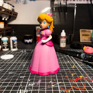 Princess Peach Figure - Etsy