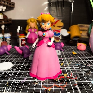 Princess Peach Figure - Etsy