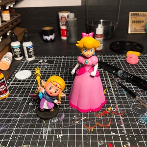 Princess Peach Figure - Etsy