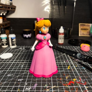 Princess Peach Figure - Etsy