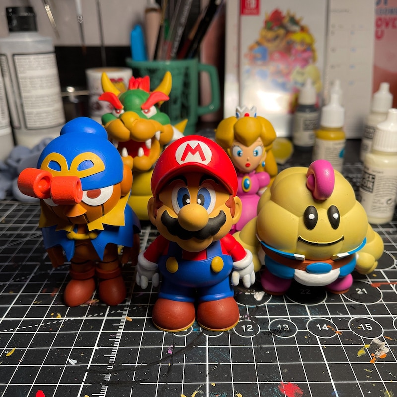 Figurine Bomber Mario - Etsy Canada