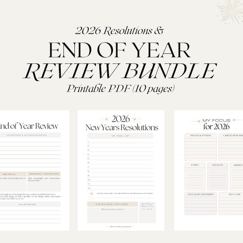 Happy New Year Note Card - Etsy