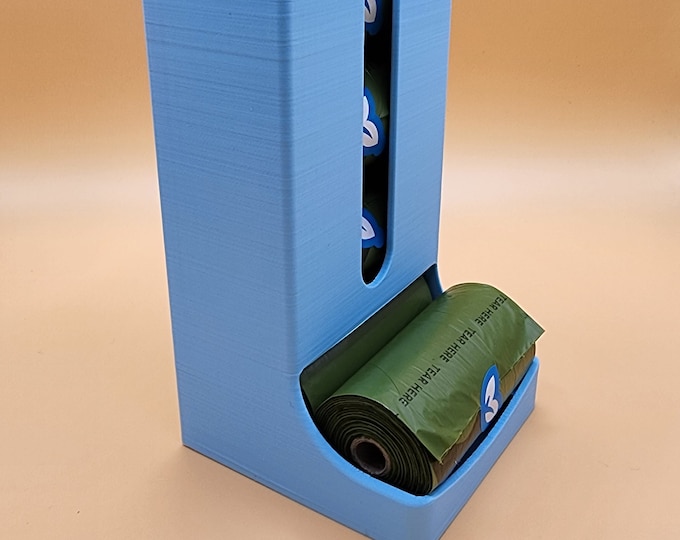 Dog Poop Bag Wall Mounted Dispenser Waste Bags Holder 3D - Etsy