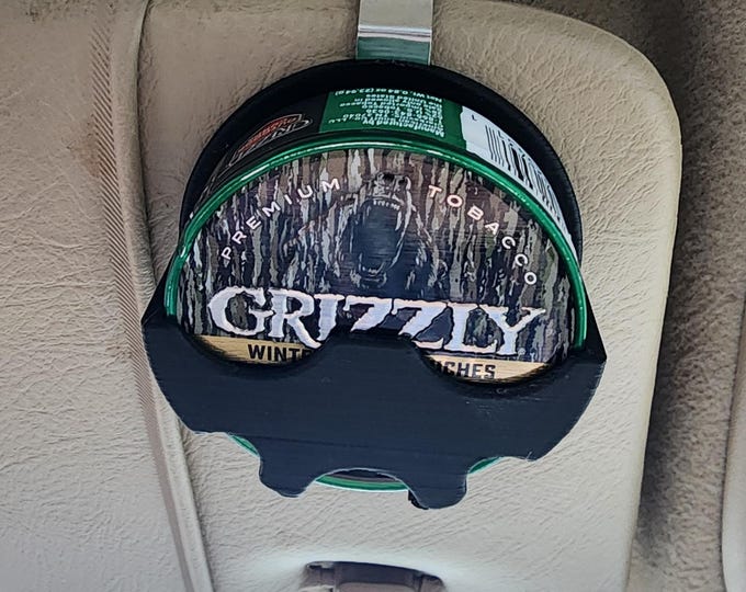 Deer, Snuff Can Holder, Leather Snuff Can Case, Snuff Holder Hangs on ...