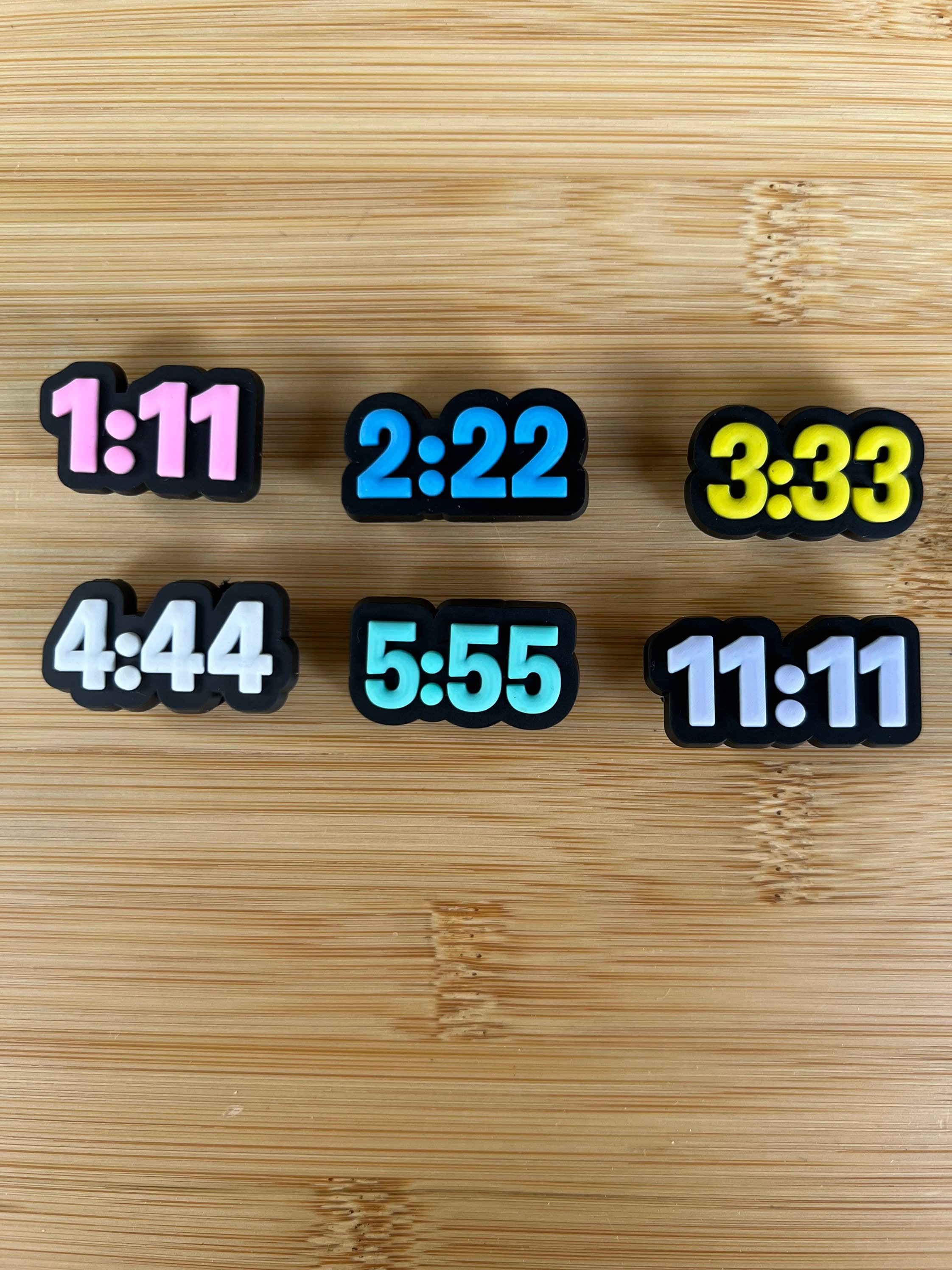 Lucky Number Croc Charms - Etsy