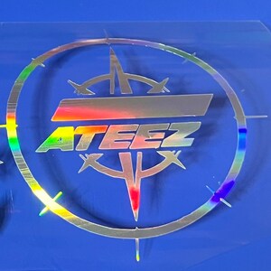 ATEEZ Logo Decals - Etsy