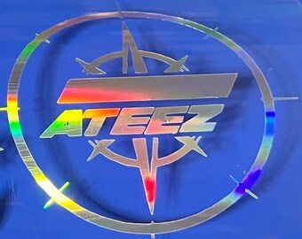 Ateez the World Logo Decal - Etsy