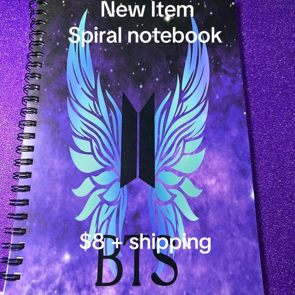 Bts Notebook - Etsy