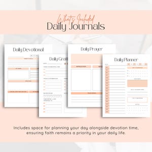 Prayer Journal Printable | Christian Bible Study Planner | Faith Daily ...