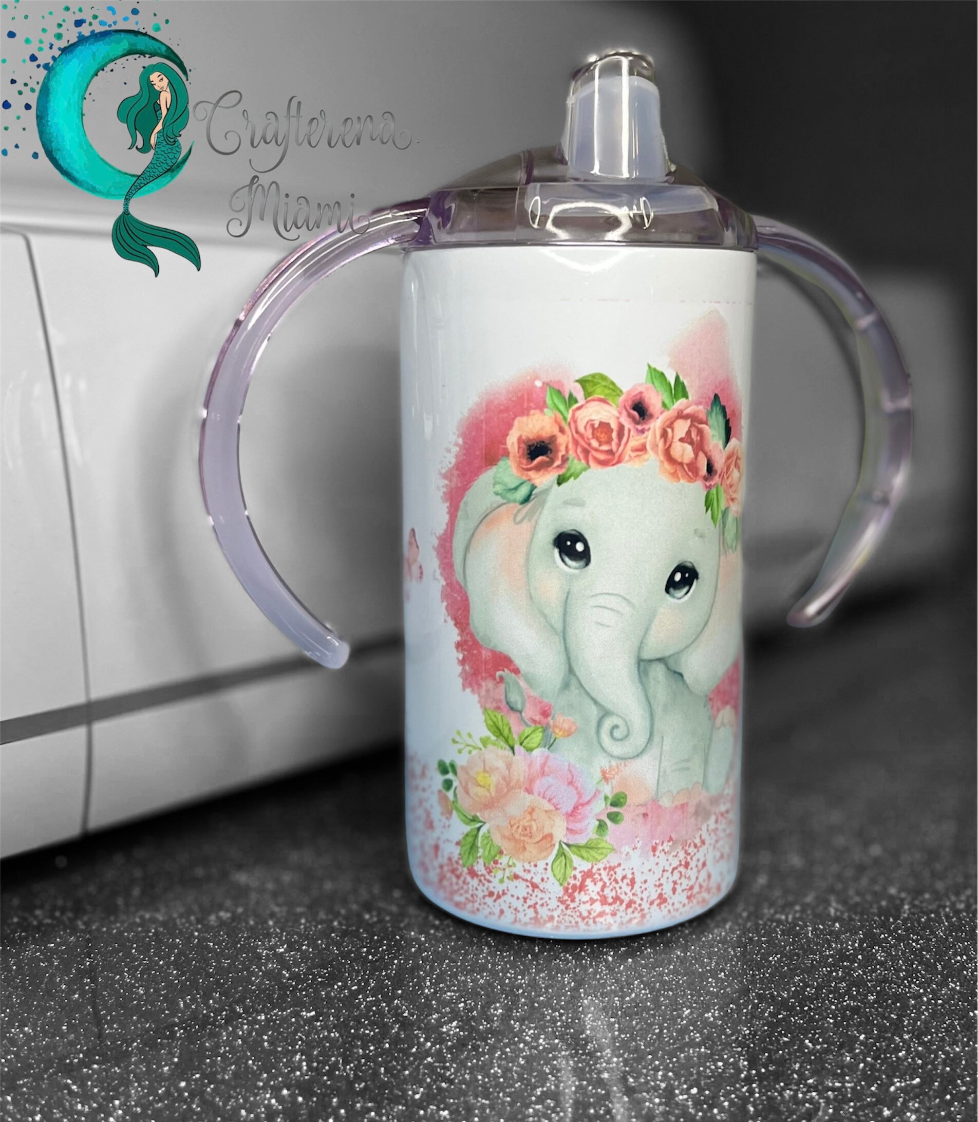 Elephant Sippy Cup - Etsy