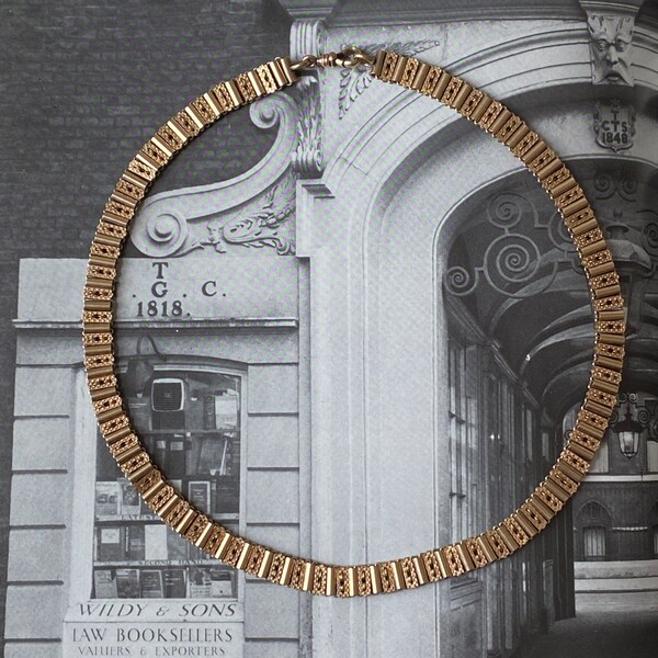 Victorian Book Chain - Etsy