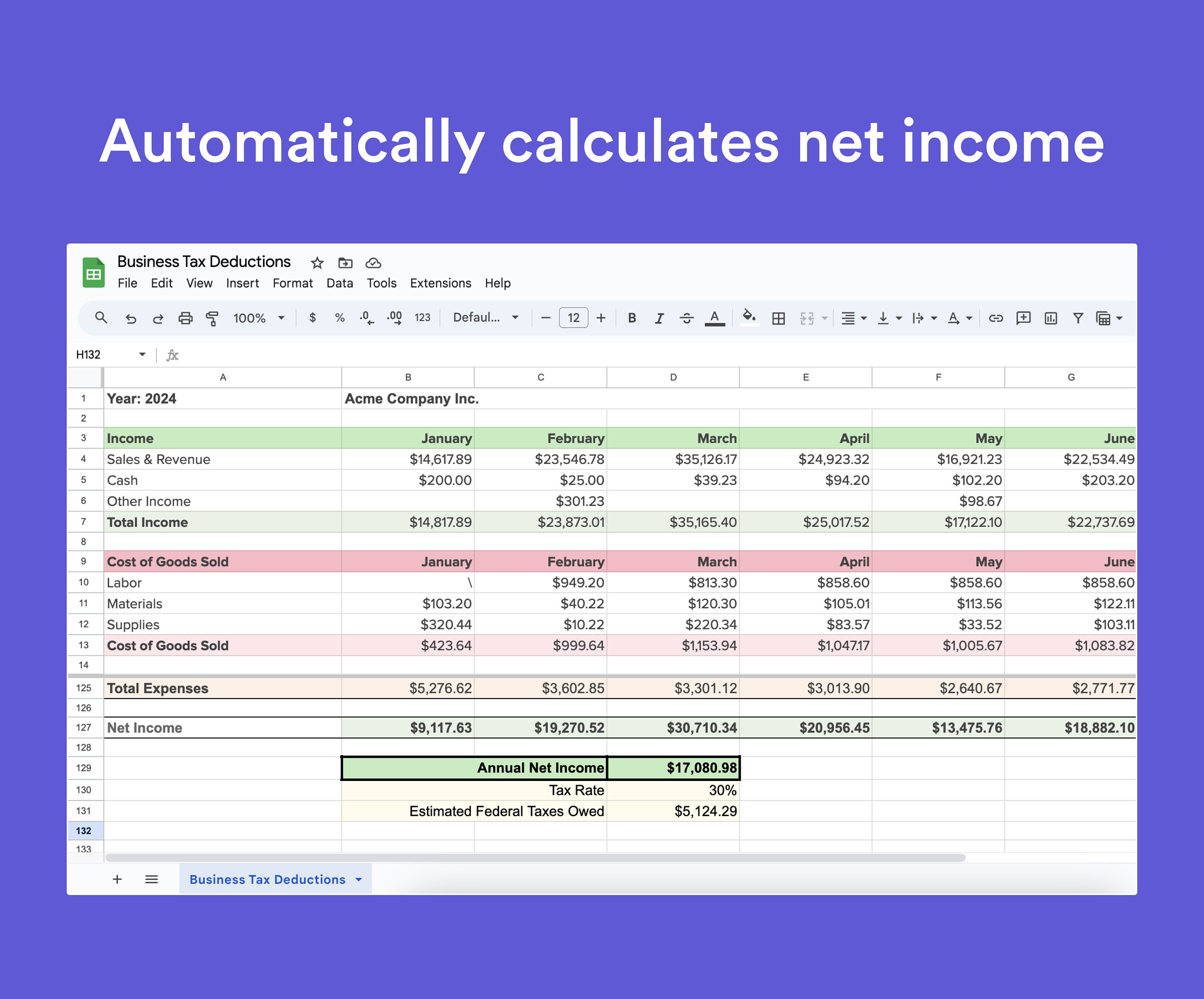 Small Business Tax Deductions Spreadsheet and Cheatsheet - .csv,.xlsx, .pdf - Etsy