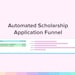 Scholarship Tracker Google Sheets Template (CSV, XLSX) - Etsy
