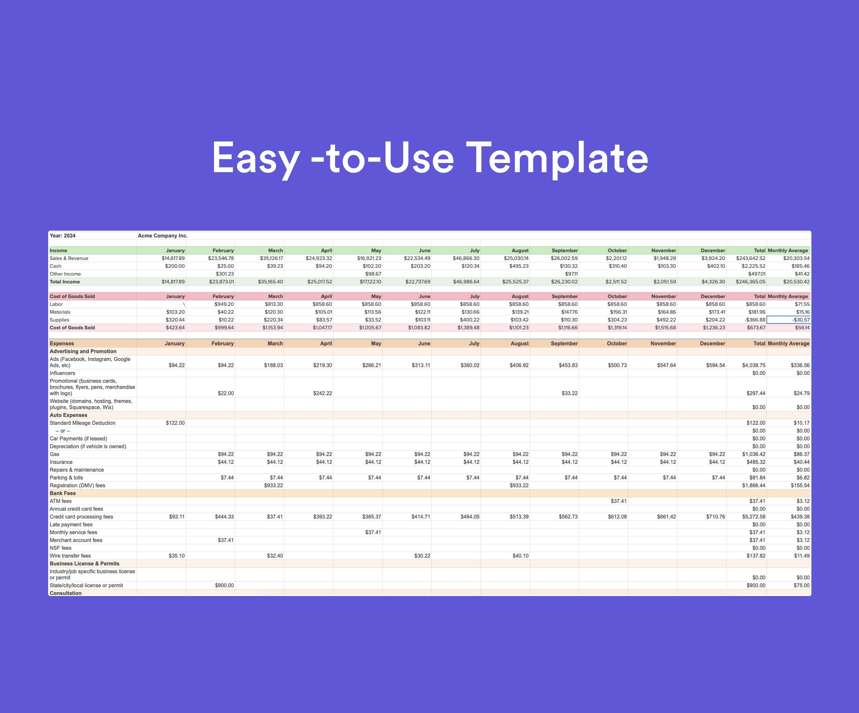 Small Business Tax Deductions Spreadsheet and Cheatsheet - .csv,.xlsx, .pdf - Etsy