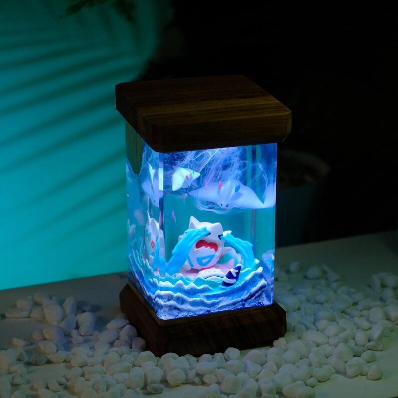 Togepi Ocean Adventure Lamp – Anime Resin Night Light – Gift for ...