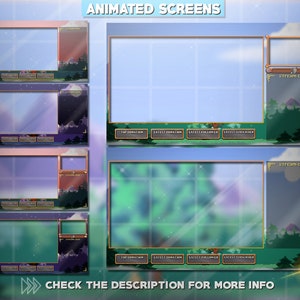 Animated Pixel Art Stream Overlays Pack | RPG | Twitch - Fantasy - RPG ...