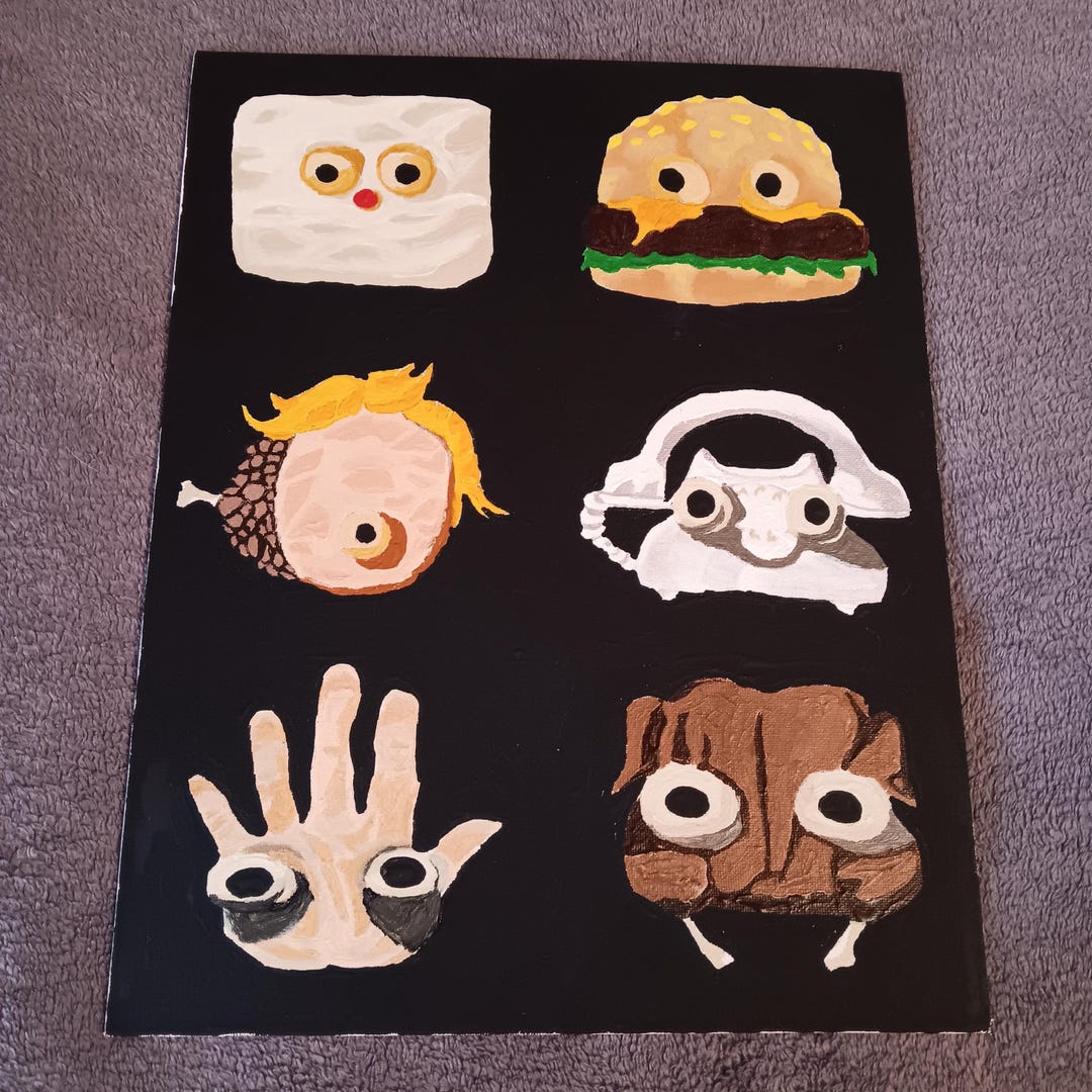 Handmade Jack Stauber Album Acrylic Painting - Etsy