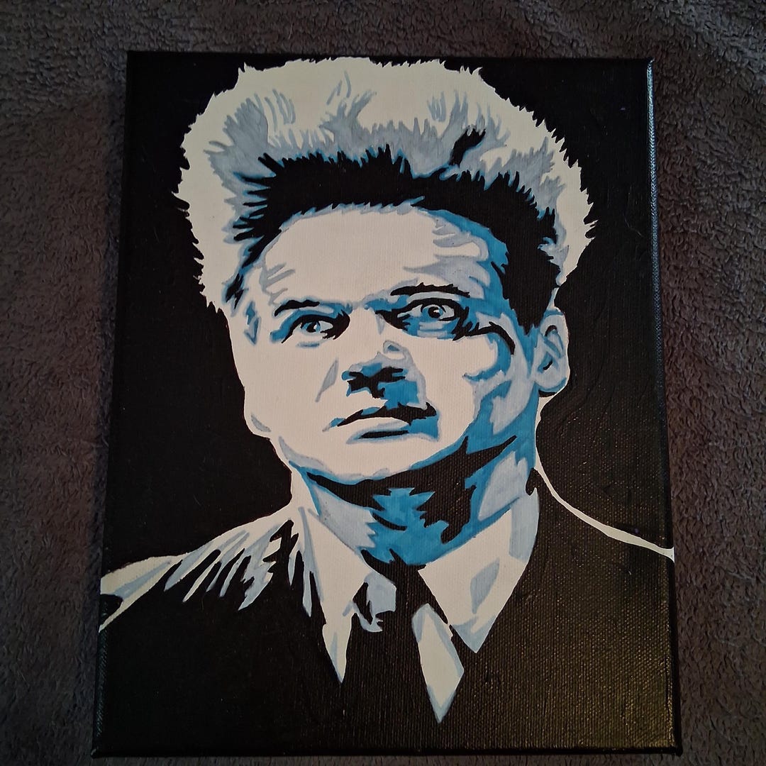 Handmade Eraserhead Acrylic Painting - Etsy