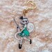 Splatoon Squid Sisters Idol Acrylic Clear Green and Pink Keychain - Etsy
