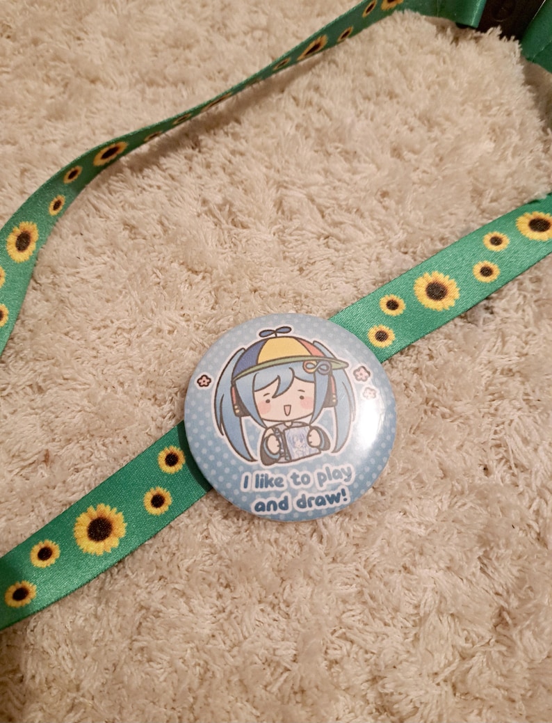 Miku-tism Hidden Disability Pins & Magnet Autism ADHD Audhd Sunflower ...
