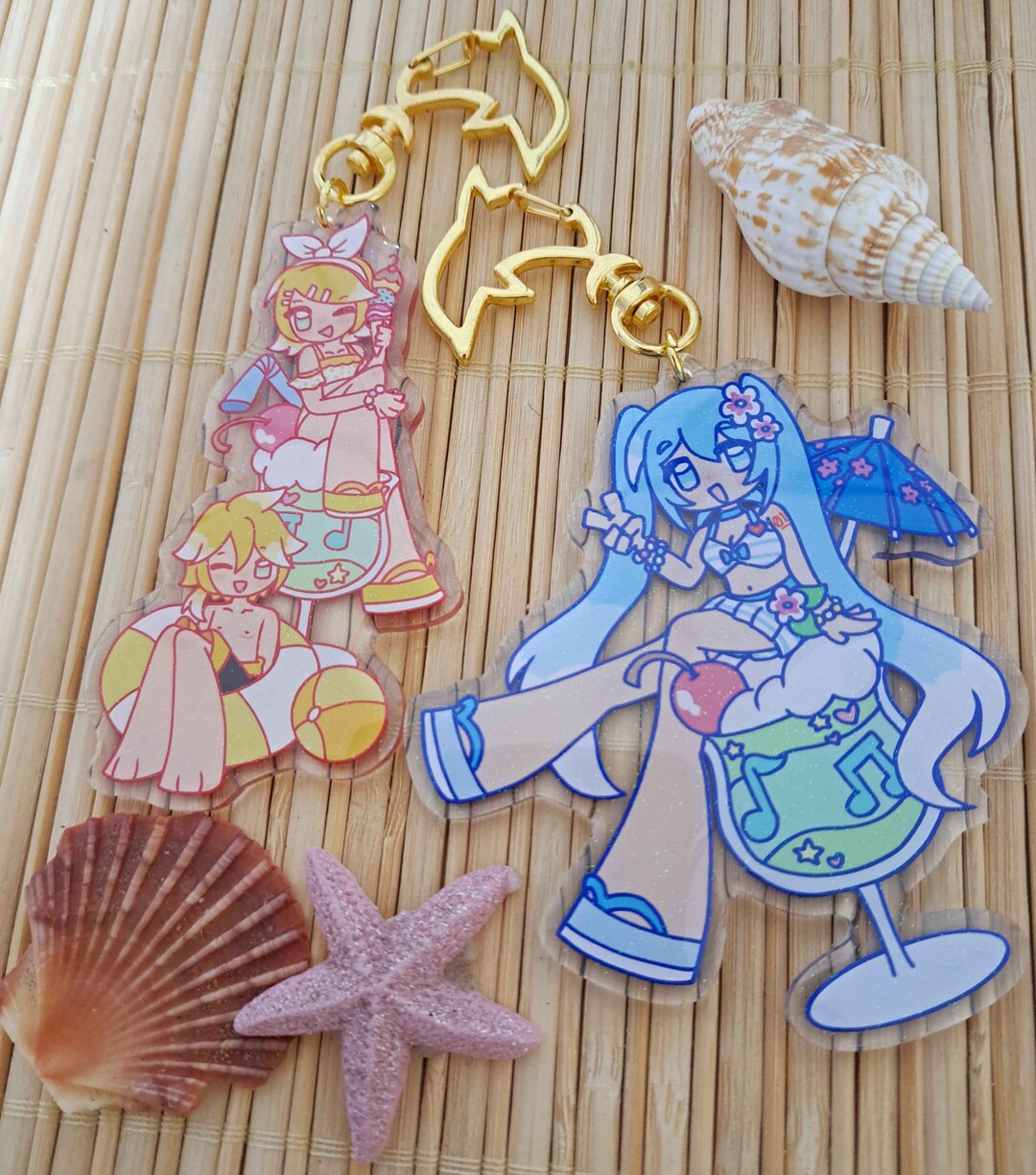 Vocaloid Hatsune Miku Kagamine Twins Rin Len Summer Melon Soda ...