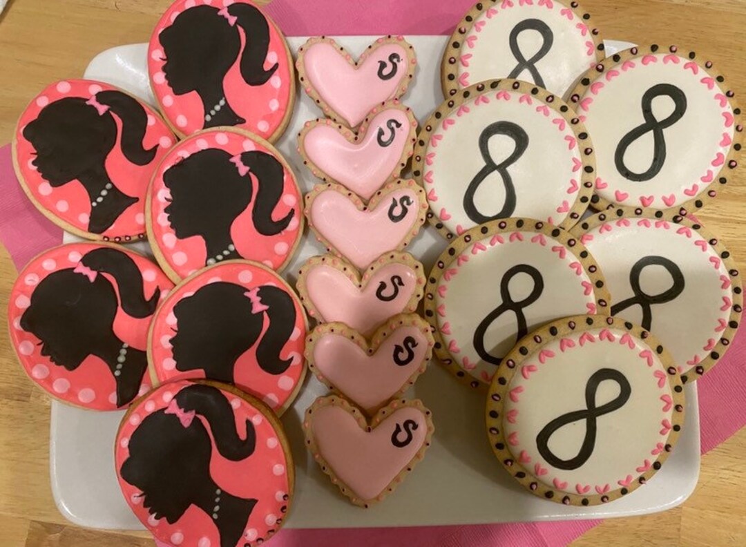 Barbie Sugar Cookies - Etsy
