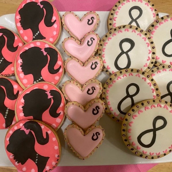 Barbie Sugar Cookie - Etsy