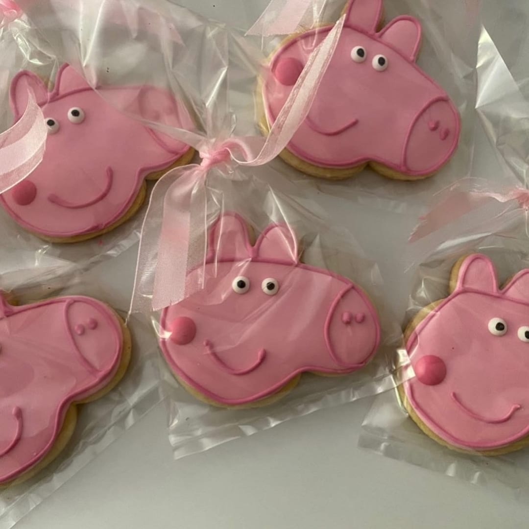 Peppa Pig Sugar Cookies - Etsy