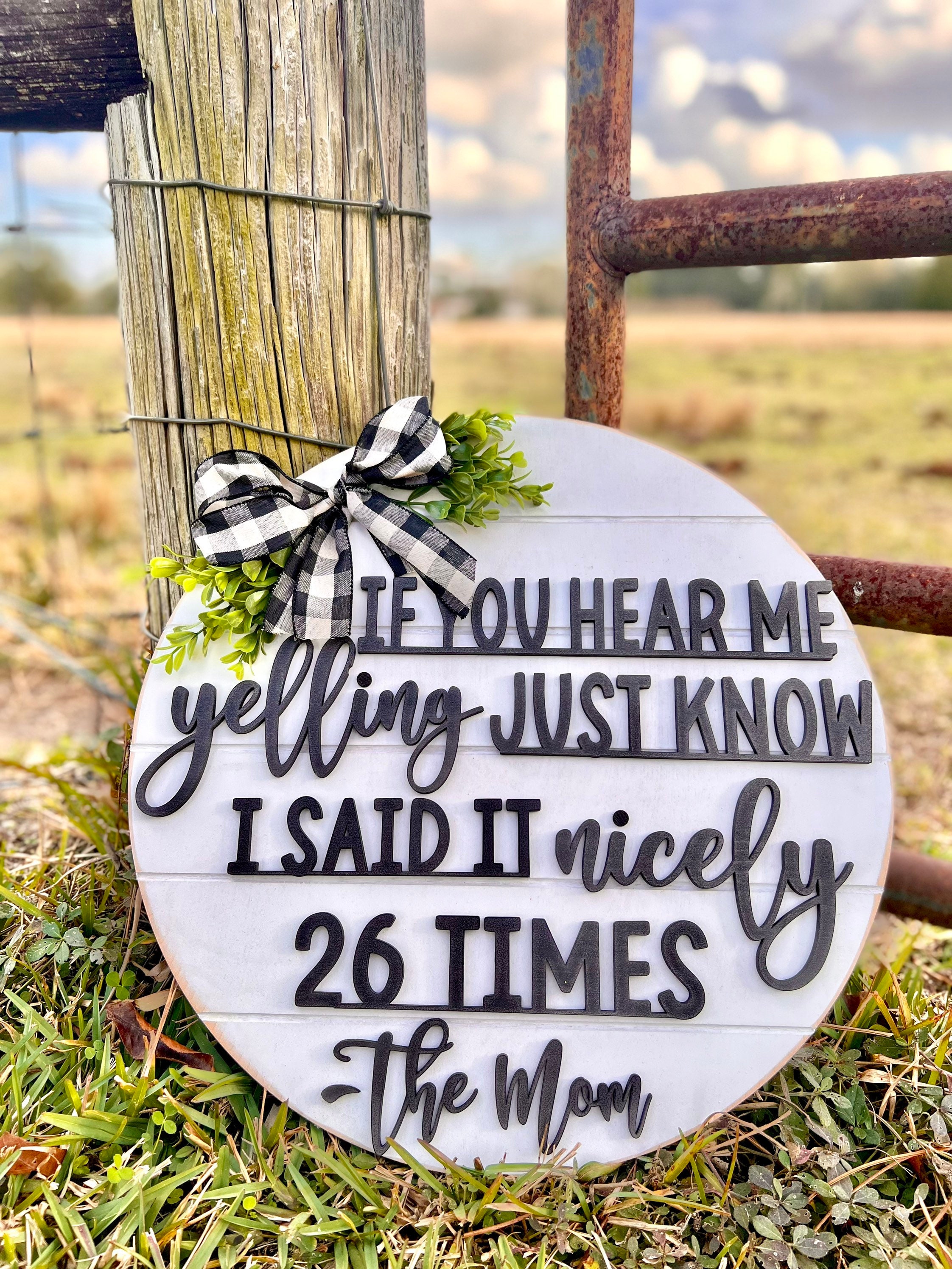 Funny Round Signs SVG , Round SVG Files, Door Hanger Svg, Welcome Sign ...