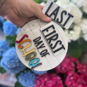 Student Photo Prop Teacher Gift Sign SVG Laser File , First Day of ...