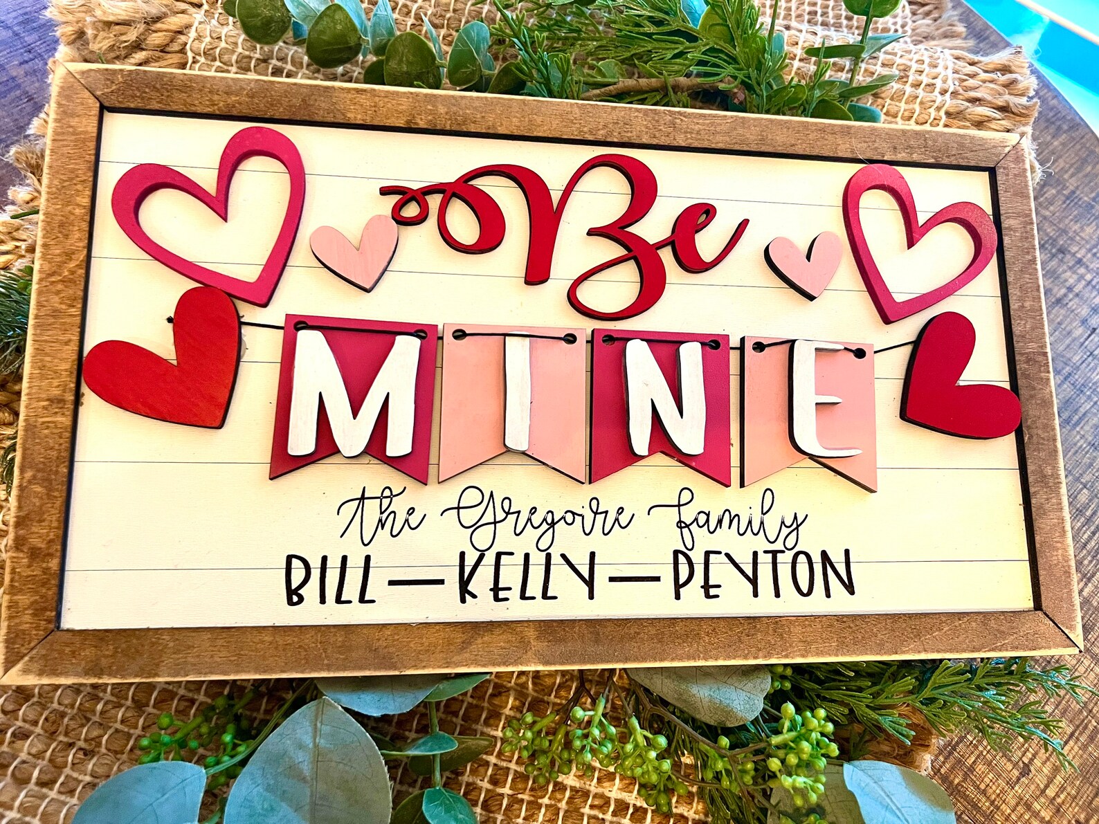 Valentines Day Signs Svg Family Valentines Day Signs Svg Personalized ...