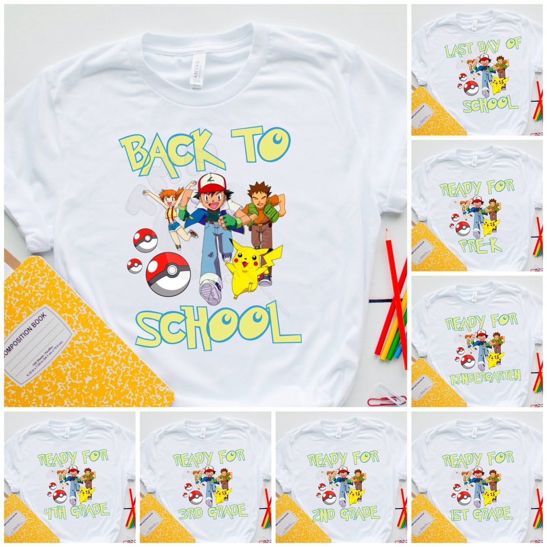 Pokemonn Back to School Grades Bundle Png, Poke Ball Back to School Png ...