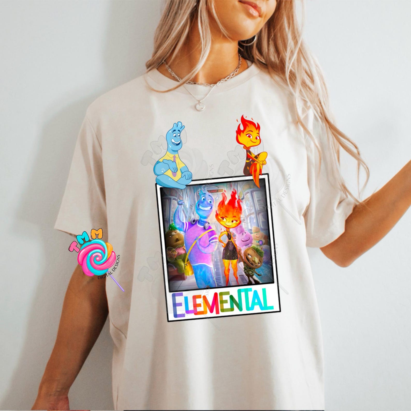 Elementall Polaroid Vintage Png Files, Fire and Water Movie Png, Kids ...