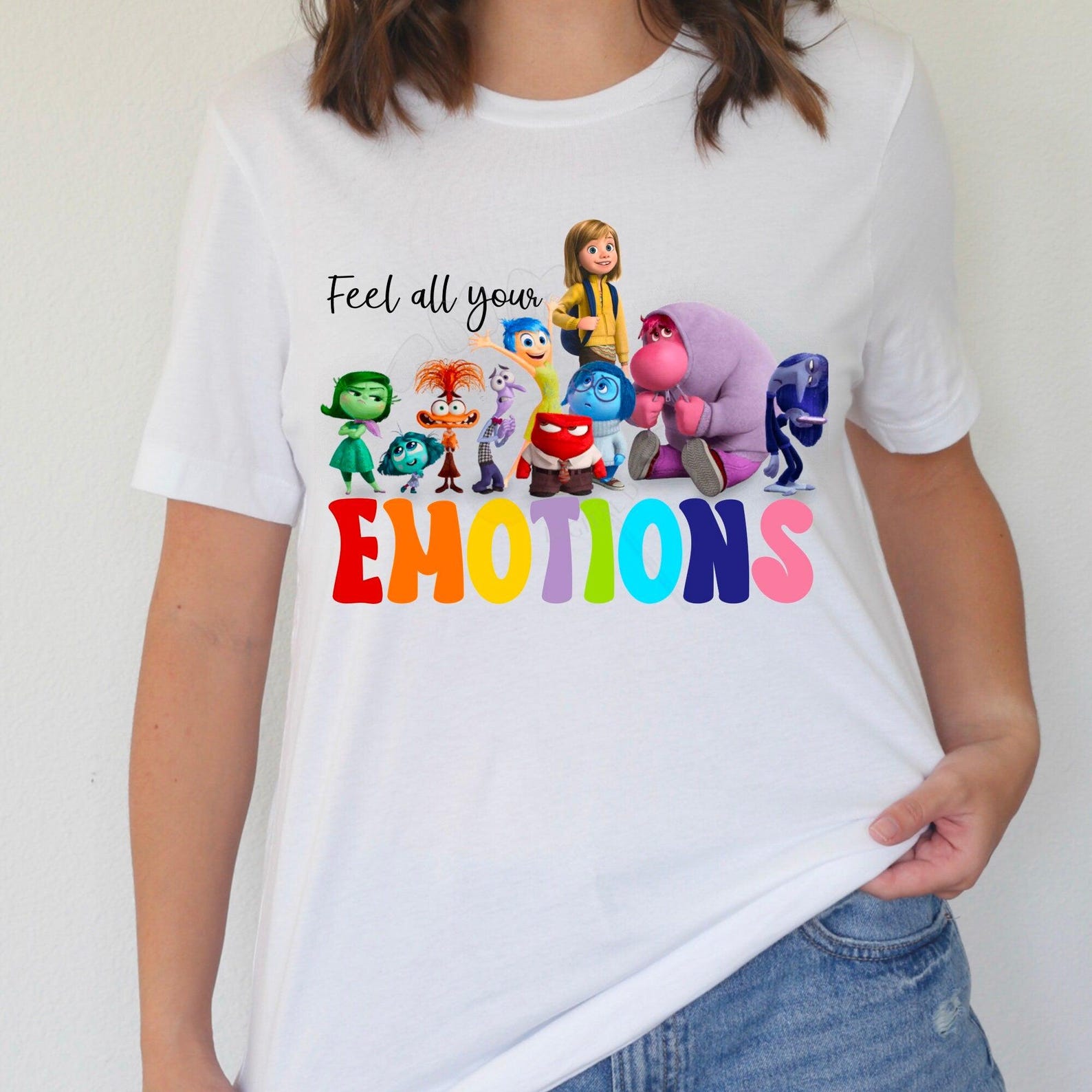 Feel All Your Emotions Png Files, Inside 2 Png Files, Png for T Shirts ...
