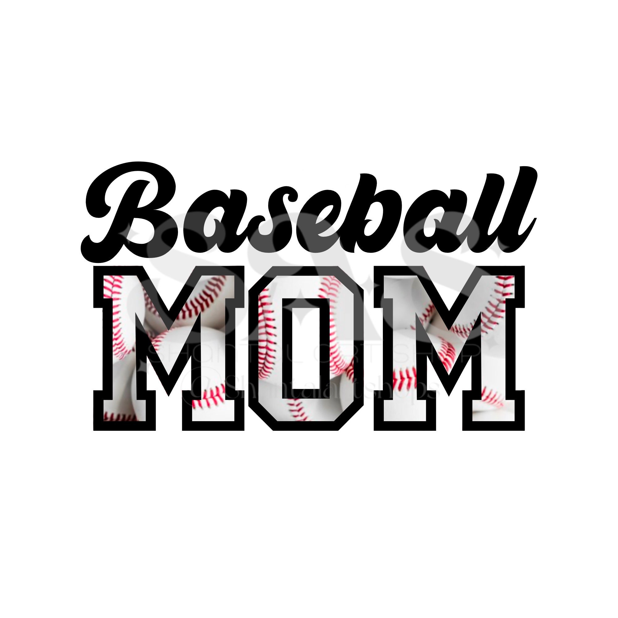 Baseball Mom PNG, Baseball Mom Png, Baseball Season PNG File for Decals ...