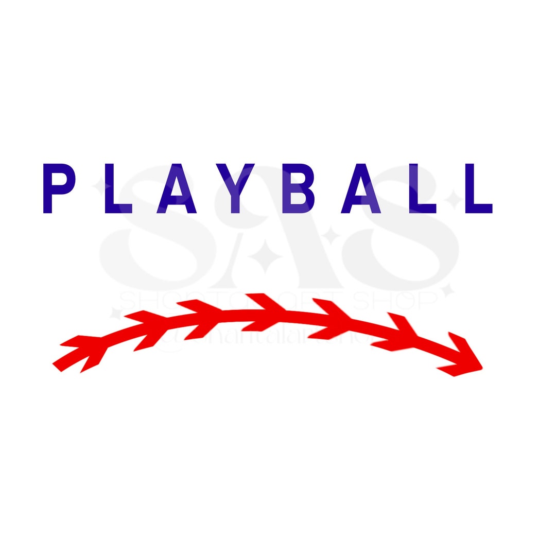 PLAYBALL PNG, Baseball Playball Png, Baseball Season PNG File for ...