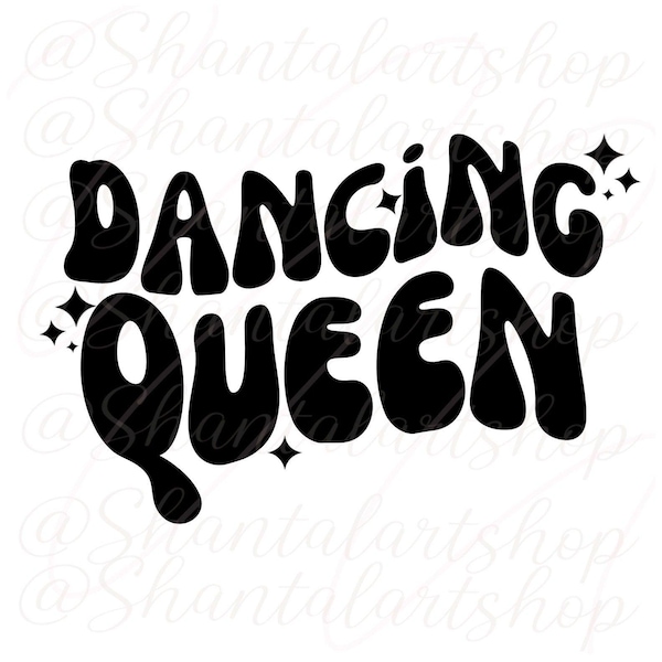 Dancing Queen Svg - Etsy