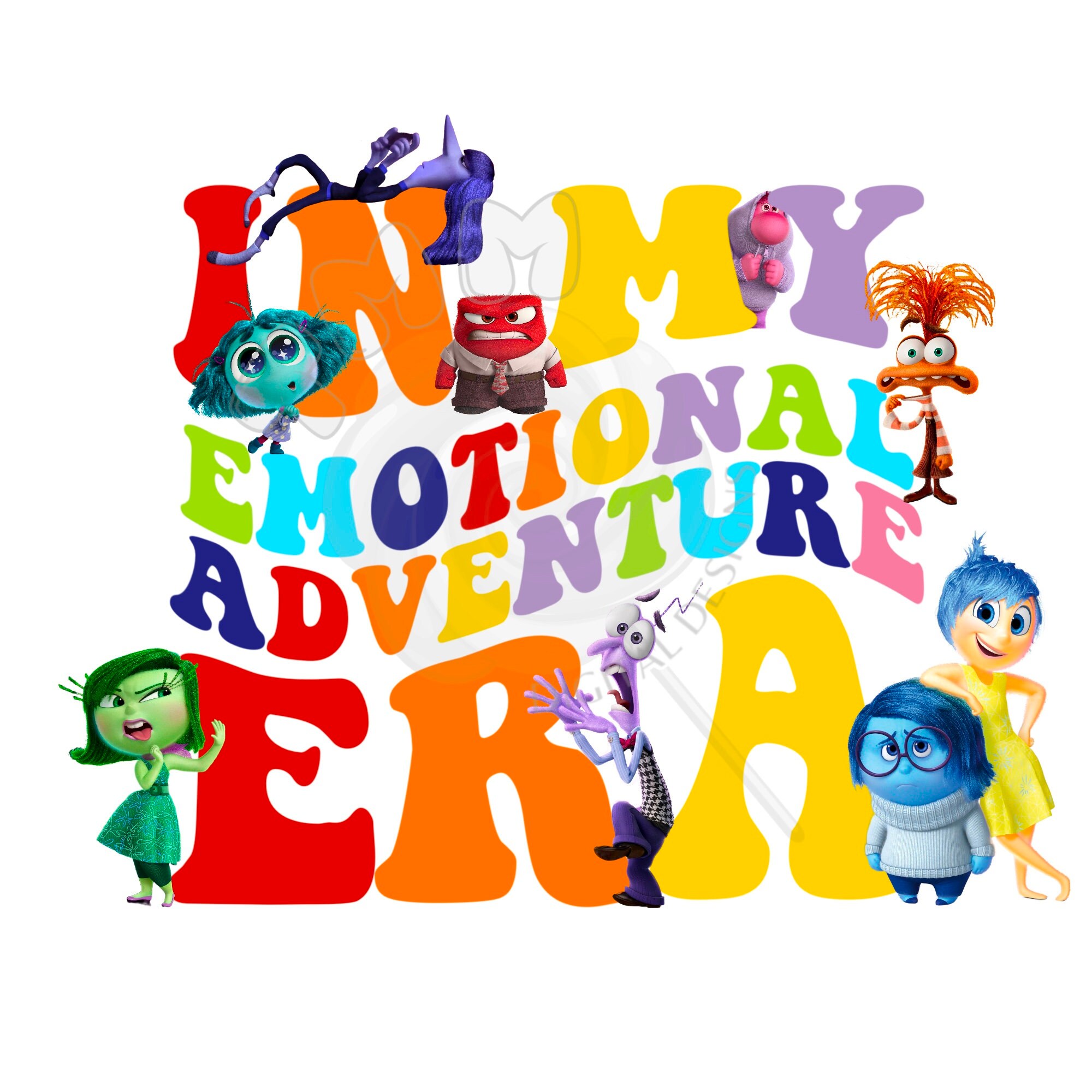 In My Emotional Adventure Era, Inside Out 2 Png, Svg Files, Png for T ...